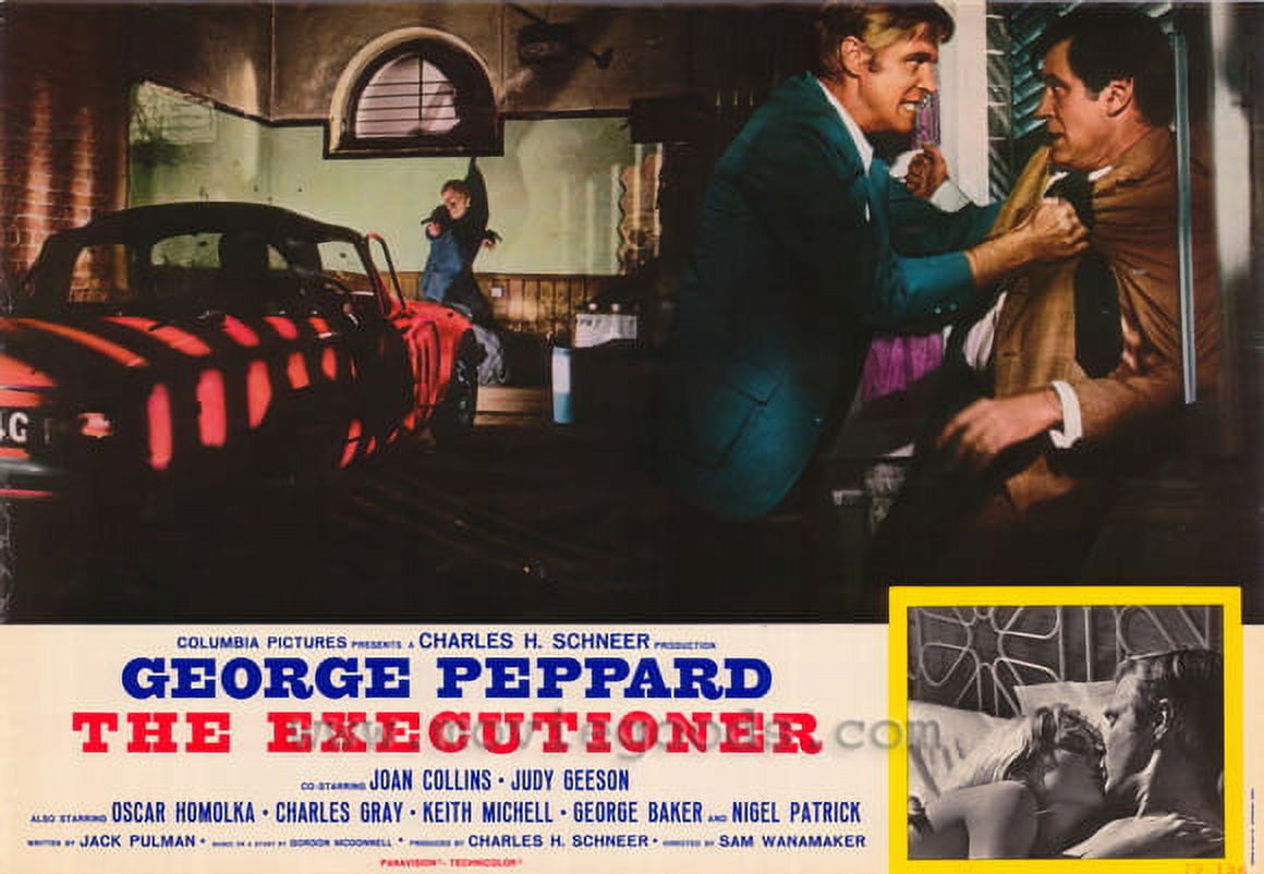 The Executioner - movie POSTER (Style I) (27" x 40") (1970) - Walmart.com