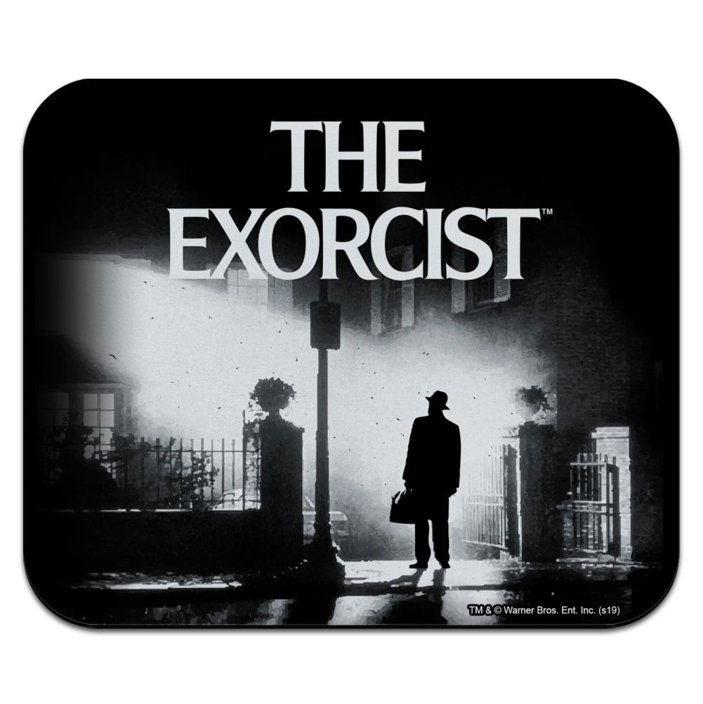 The Exorcist Logo and Silhouette Low Profile Thin Mouse Pad Mousepad ...
