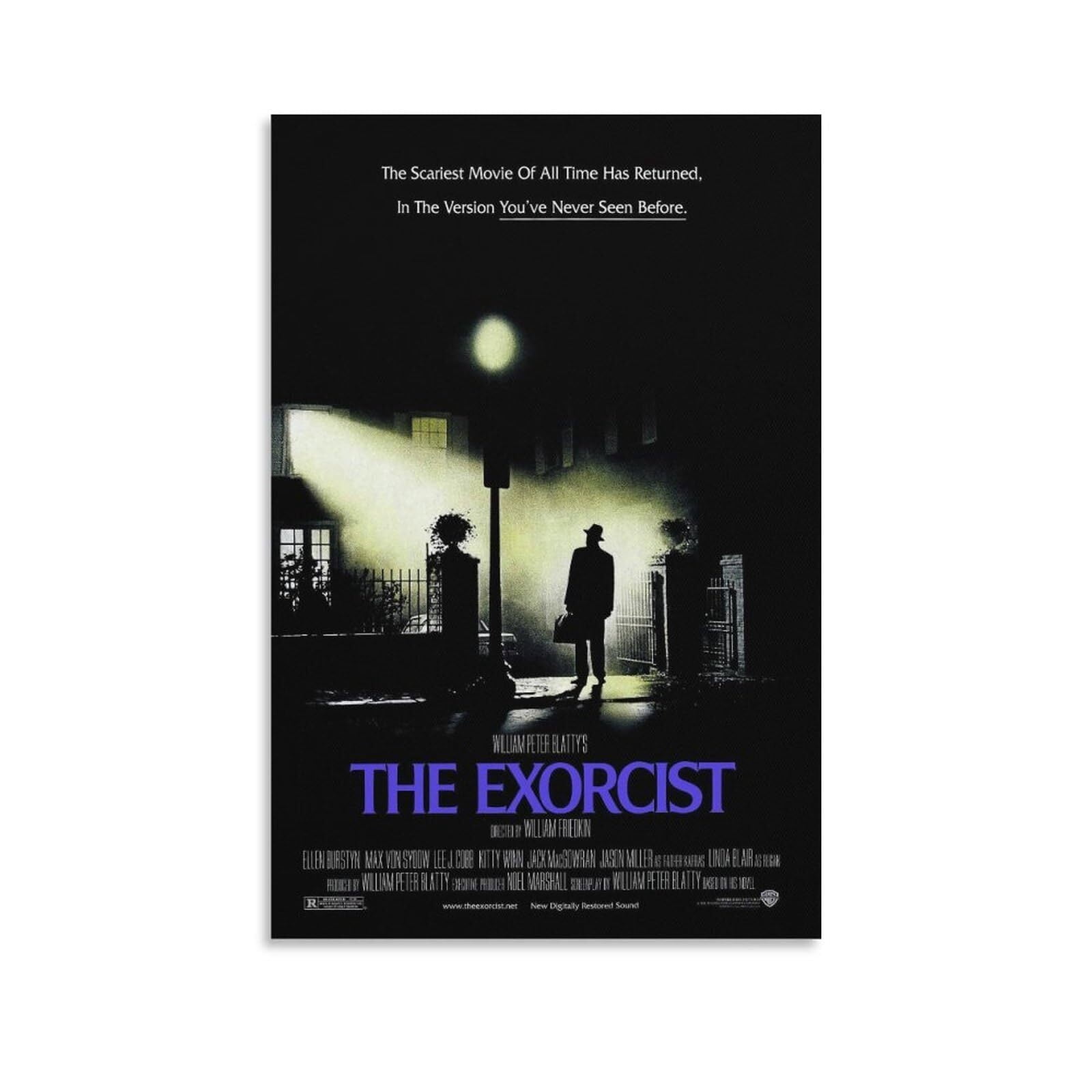 The Exorcist Movie Poster Wall Art Paintings Canvas Wall Decor Home ...