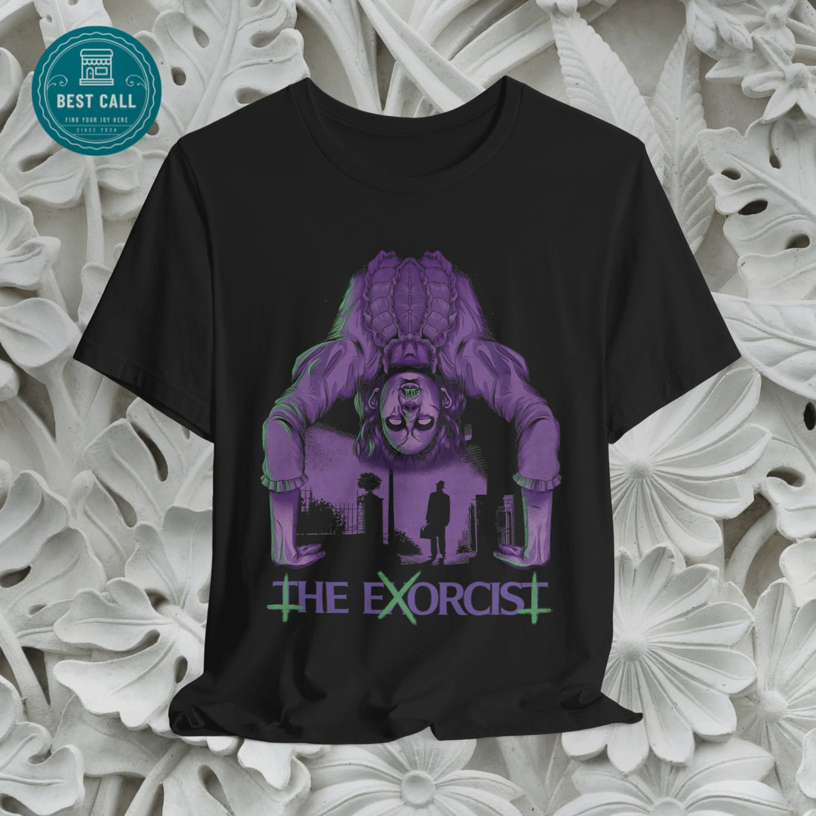 The Exorcist T-shirt,Regan,William Friedkin,Horror Movie,Pazuzu,Classic ...