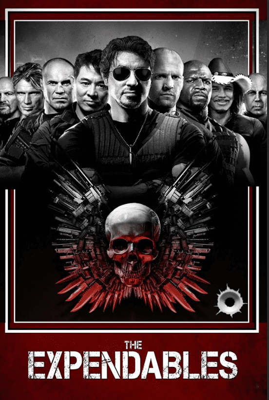 The Expendables 2010 Movie Poster 24x36 Action Packed Stallone & Crew ...