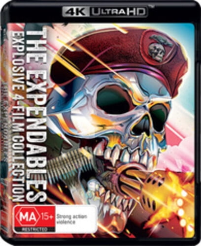 The Expendables: Explosive 4-Film Collection (4K Ultra HD), Roadshow ...