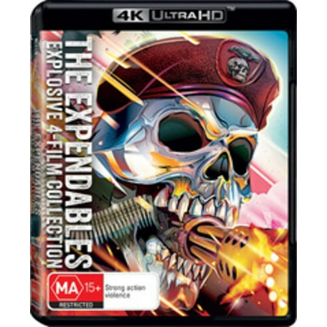 The Expendables: Explosive 4-Film Collection (4K Ultra HD), Roadshow ...