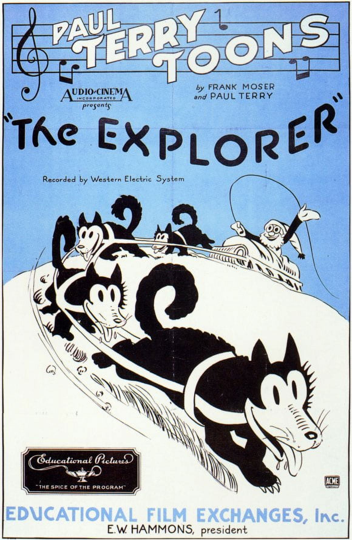 The Explorer - movie POSTER (Style A) (11" x 17") (1931) - Walmart.com