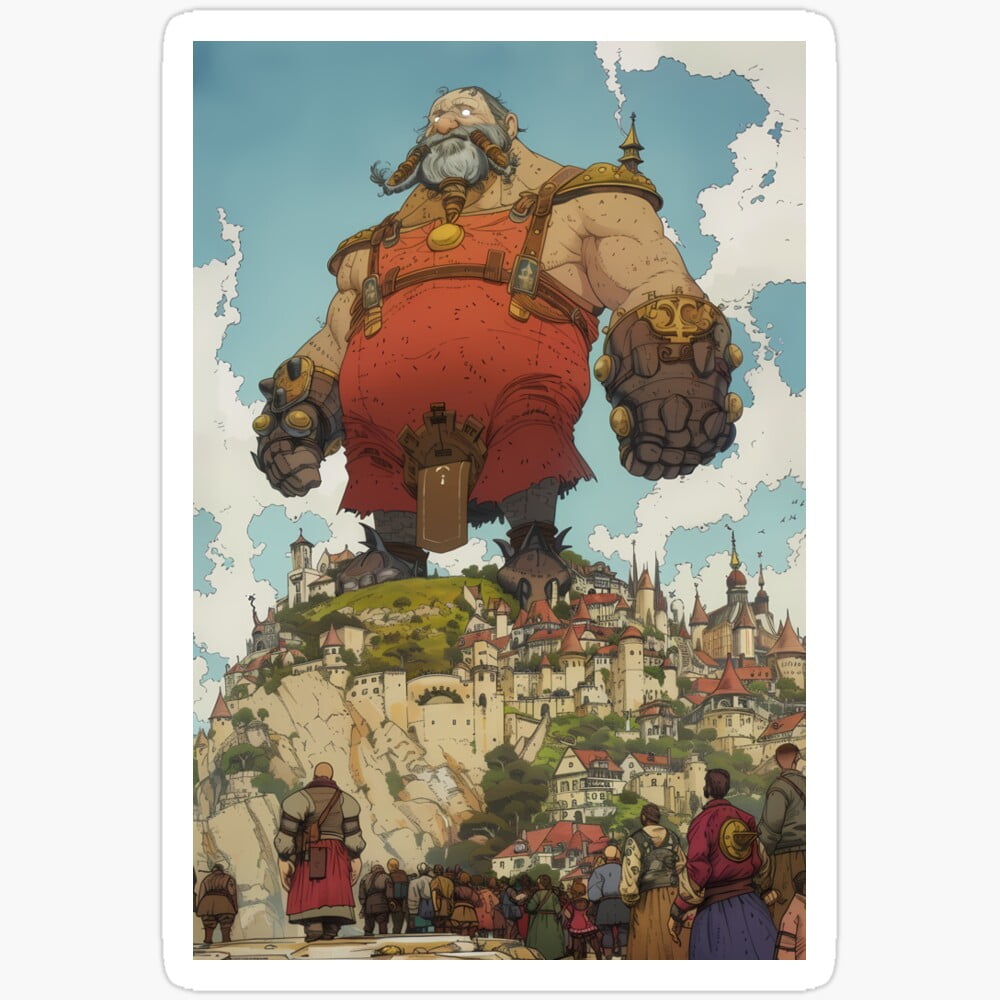 The Extraordinary Old Man Sticker Kir-5568 - Walmart.com