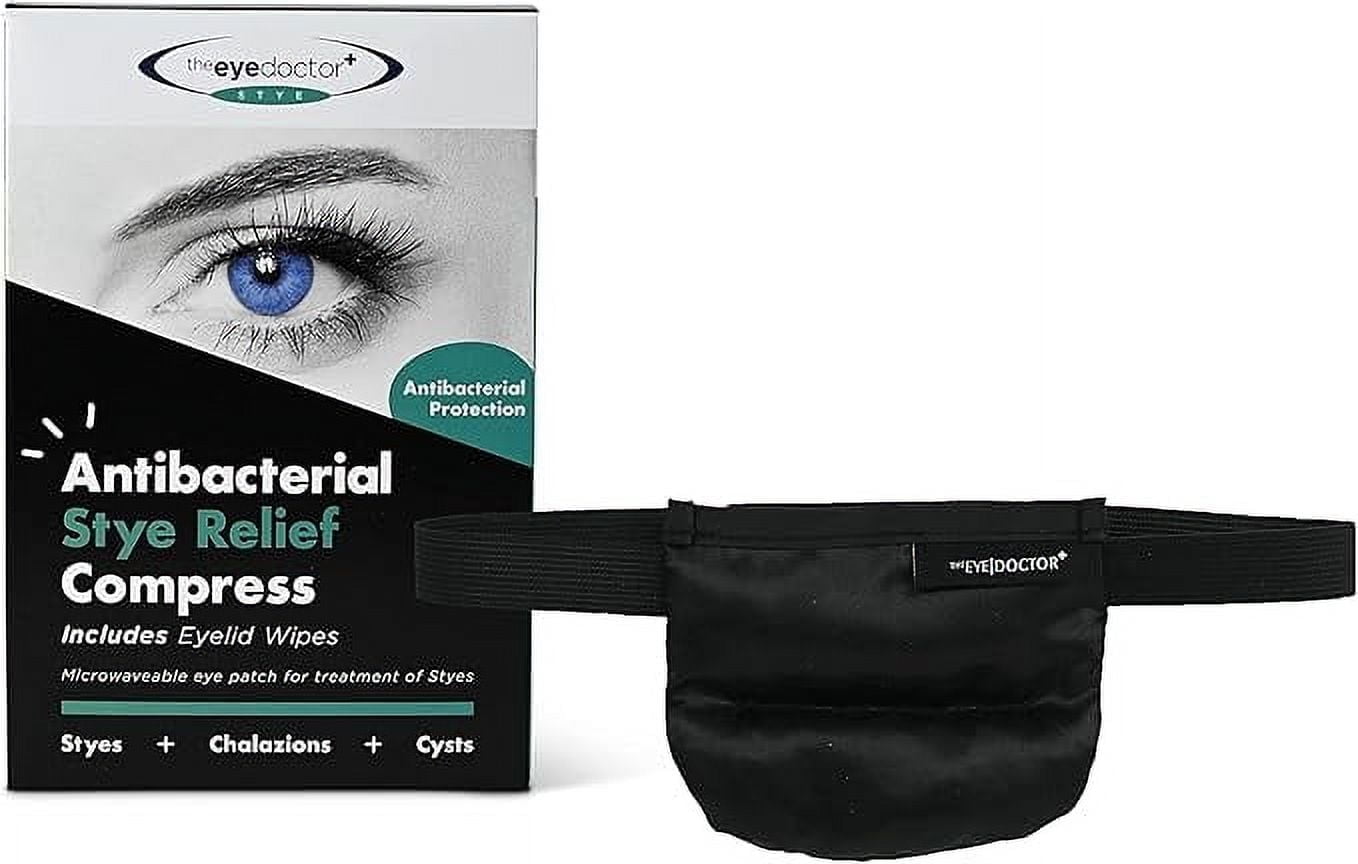 The Eye Doctor Stye Relief Compress - Reusable Microwaveable Hot Single ...