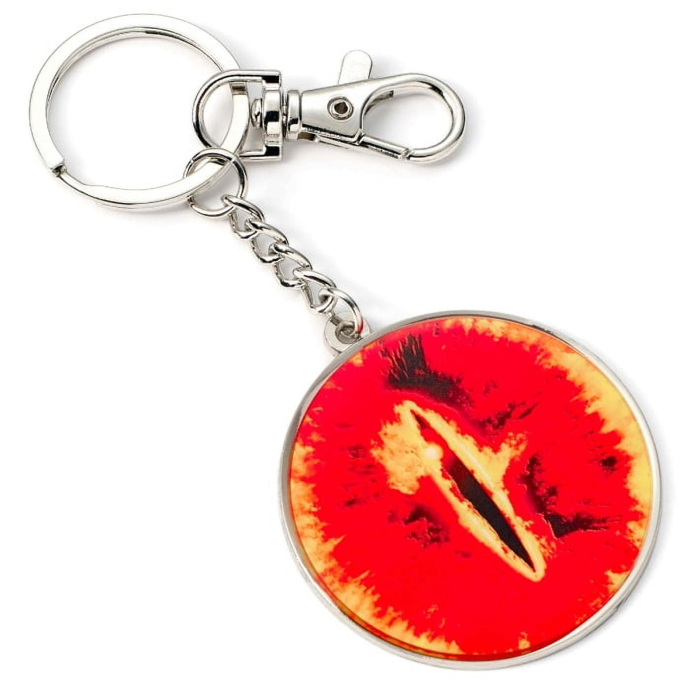 The Eye of Sauron Lord of the Rings Enamel Keychain - Walmart.com