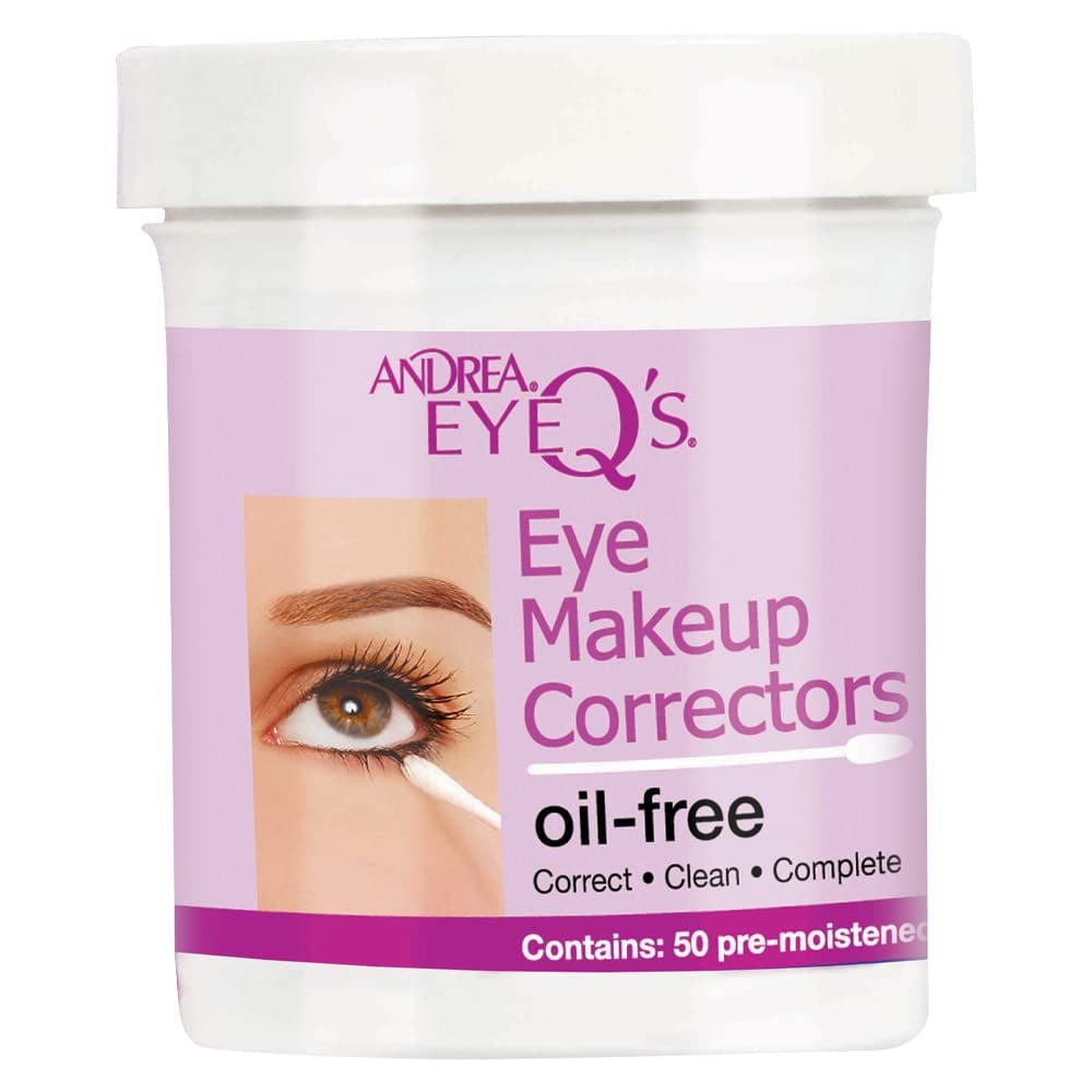 The Eyeq Oil-Free Eye Makeup Correctors, Pre-Moistened Swabs are 50 ...
