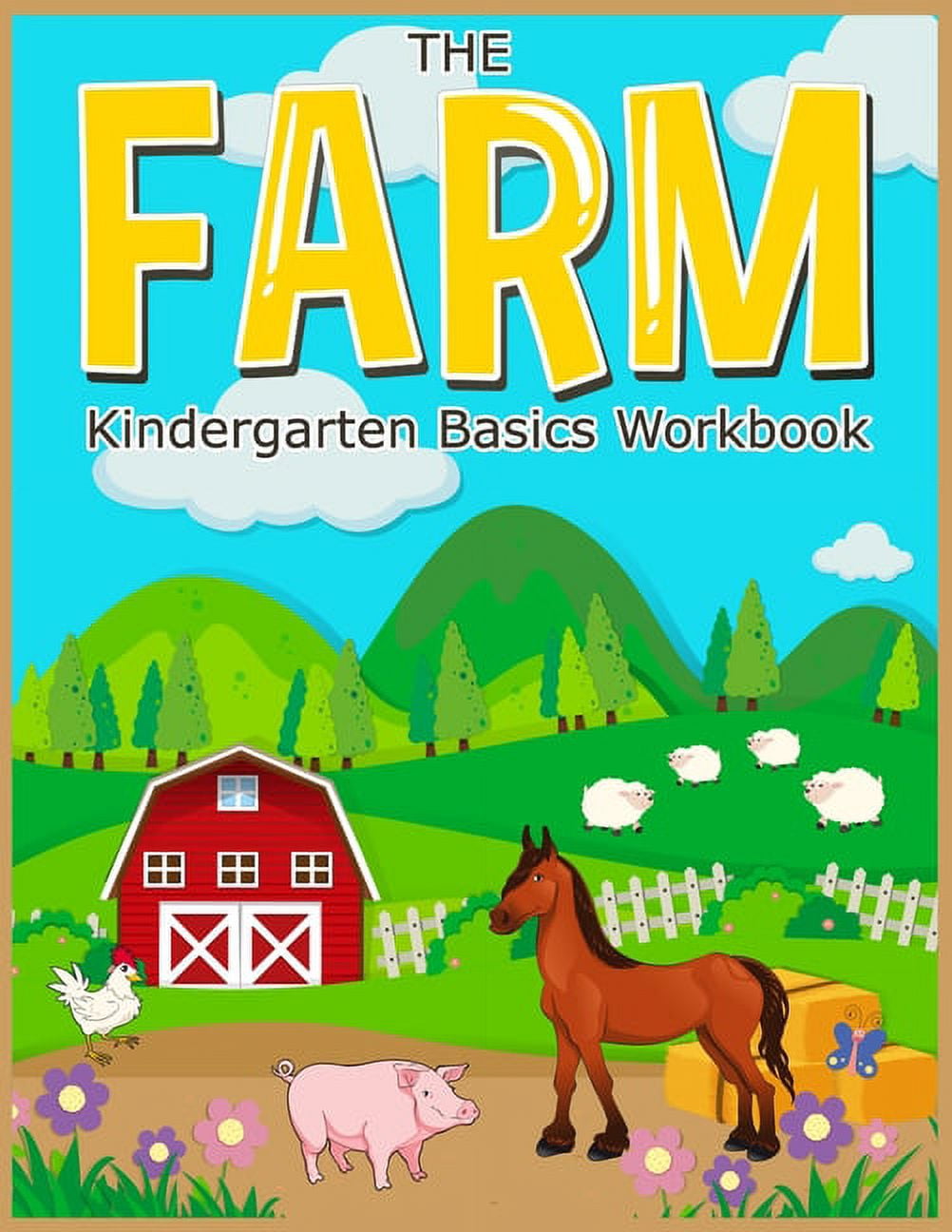 The FARM: basic Kindergarten Basics Workbook: Fun activities math ...