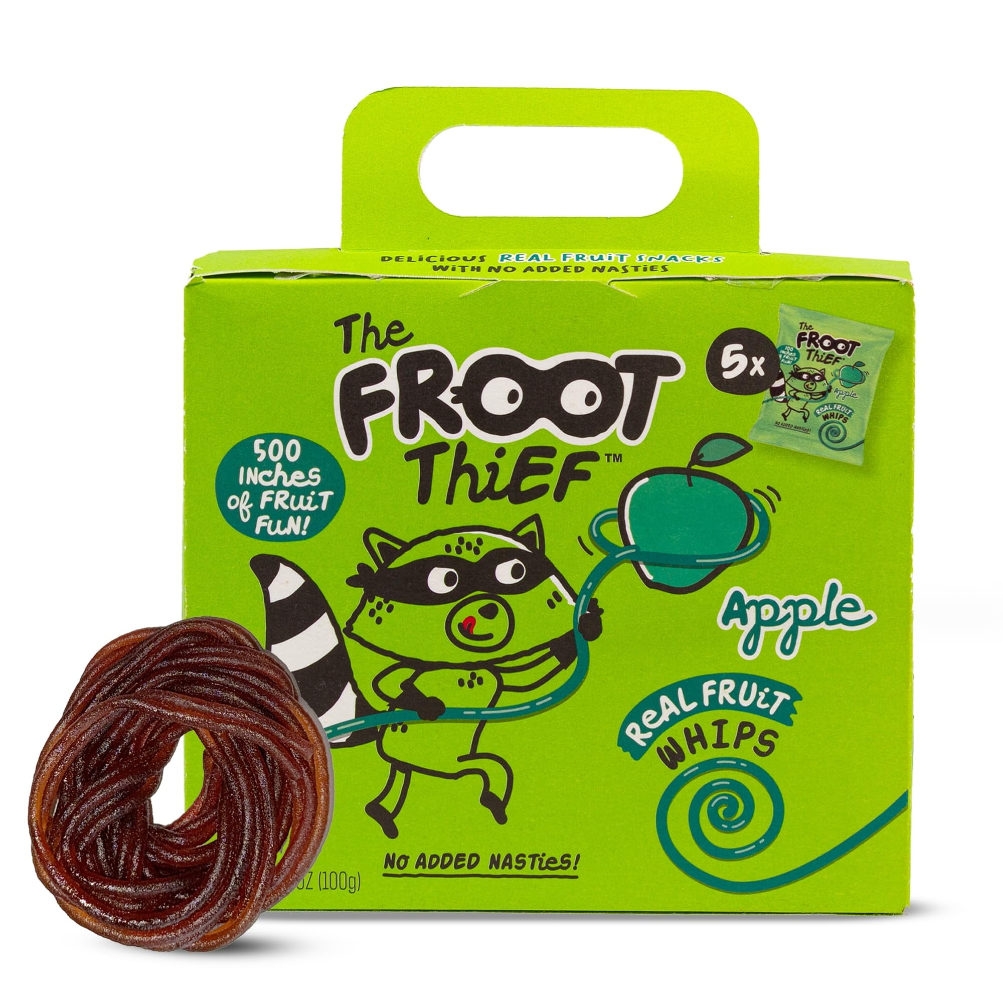 The FROOT Thief Real BCF26 Fruit Snack Whips, Apple, Nut Free, Perfect ...