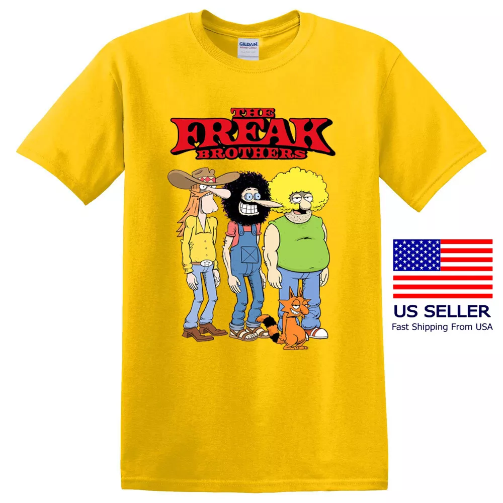 The Fabulous Furry Freak Brothers T-shirt - Walmart.com
