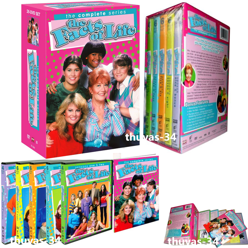The Facts of Life: The Complete Series (DVD, 2015, 26-Disc Set ...