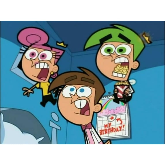 The Fairly Odd Parents OddParents Wanda Cosmo Timmy Edible Cake Topper ...