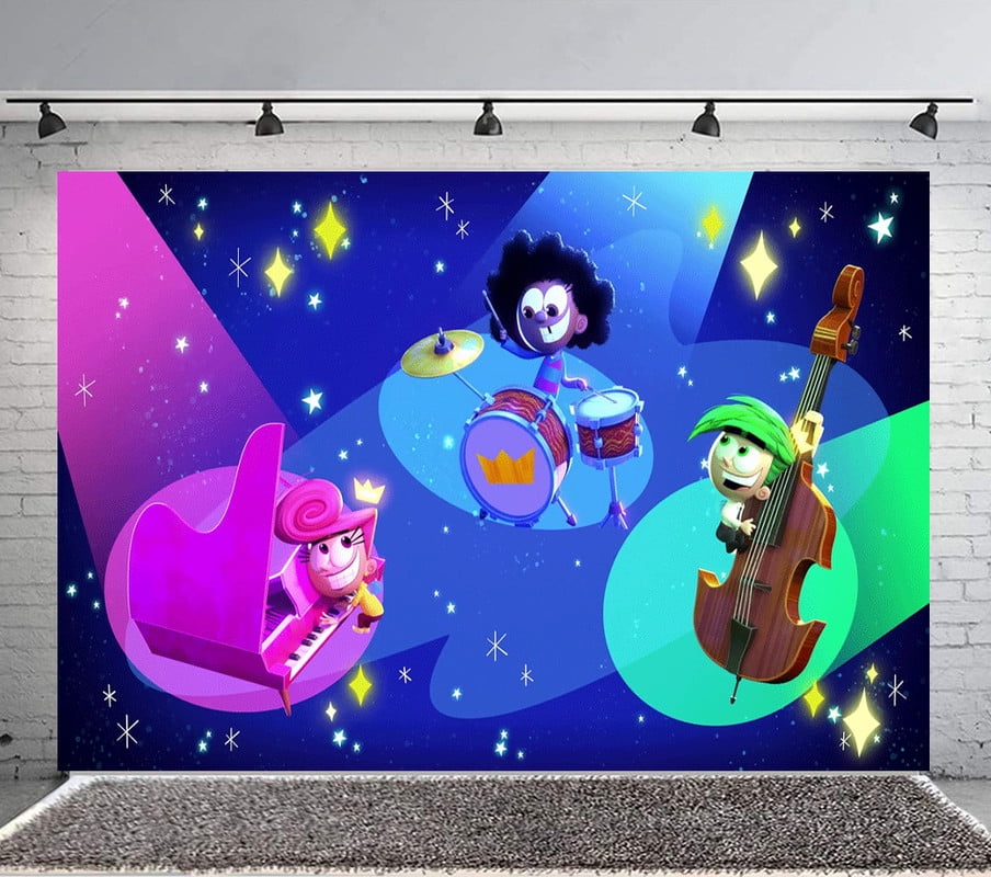The Fairly OddParents A New Wish Backdrop Banner Party Supplies Poster ...
