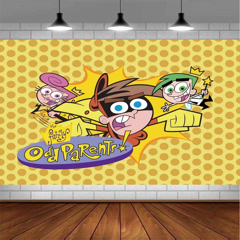 The Fairly OddParents Backdrop Banner Party Supplies Poster Movie Theme ...