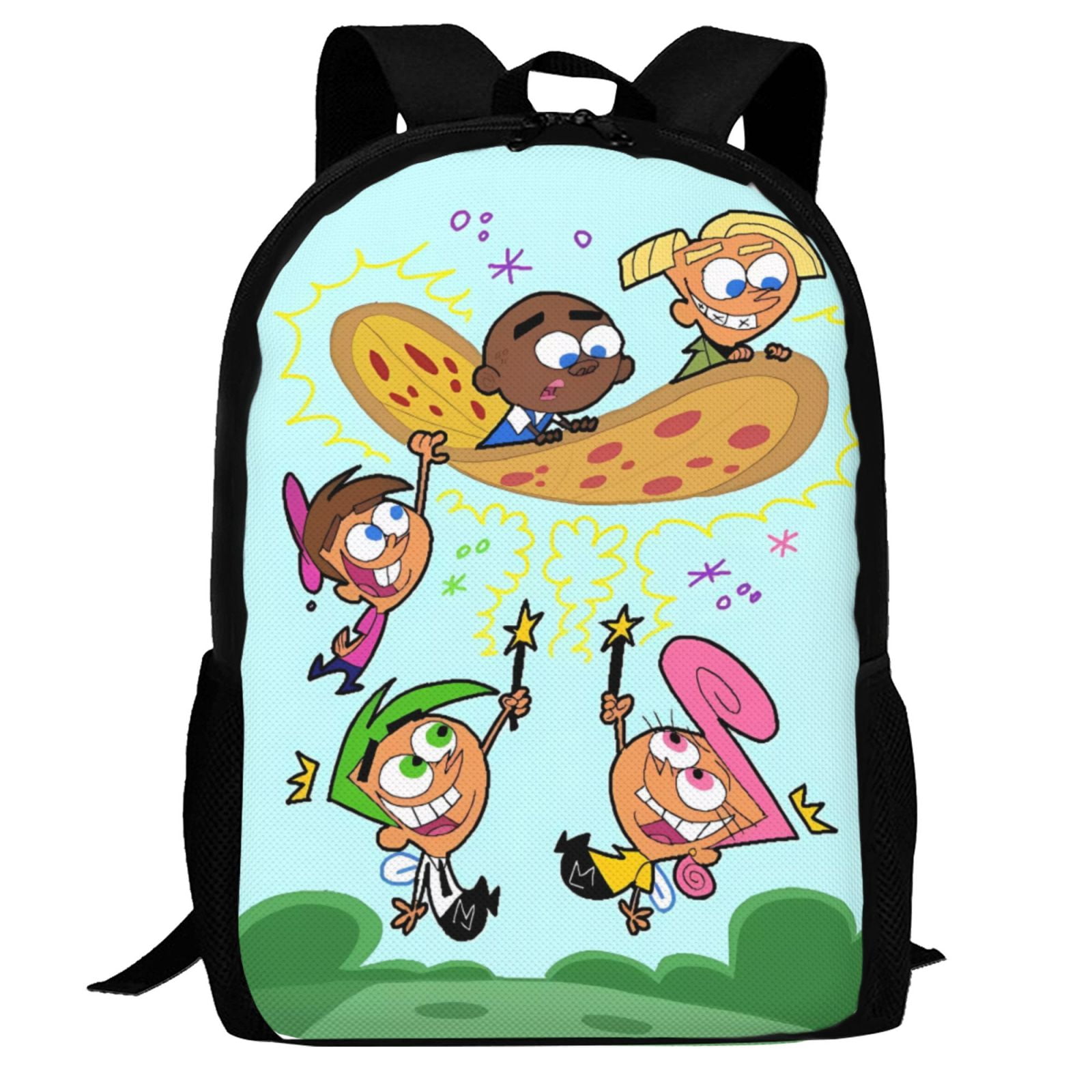 The Fairly Oddparents Backpack,3d Print Laptop Backpack Lightweight ...