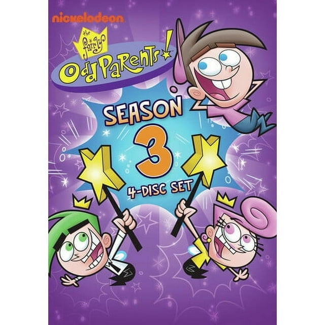 The Fairly Oddparents: Season 3 (DVD), Nickelodeon, Kids & Family ...