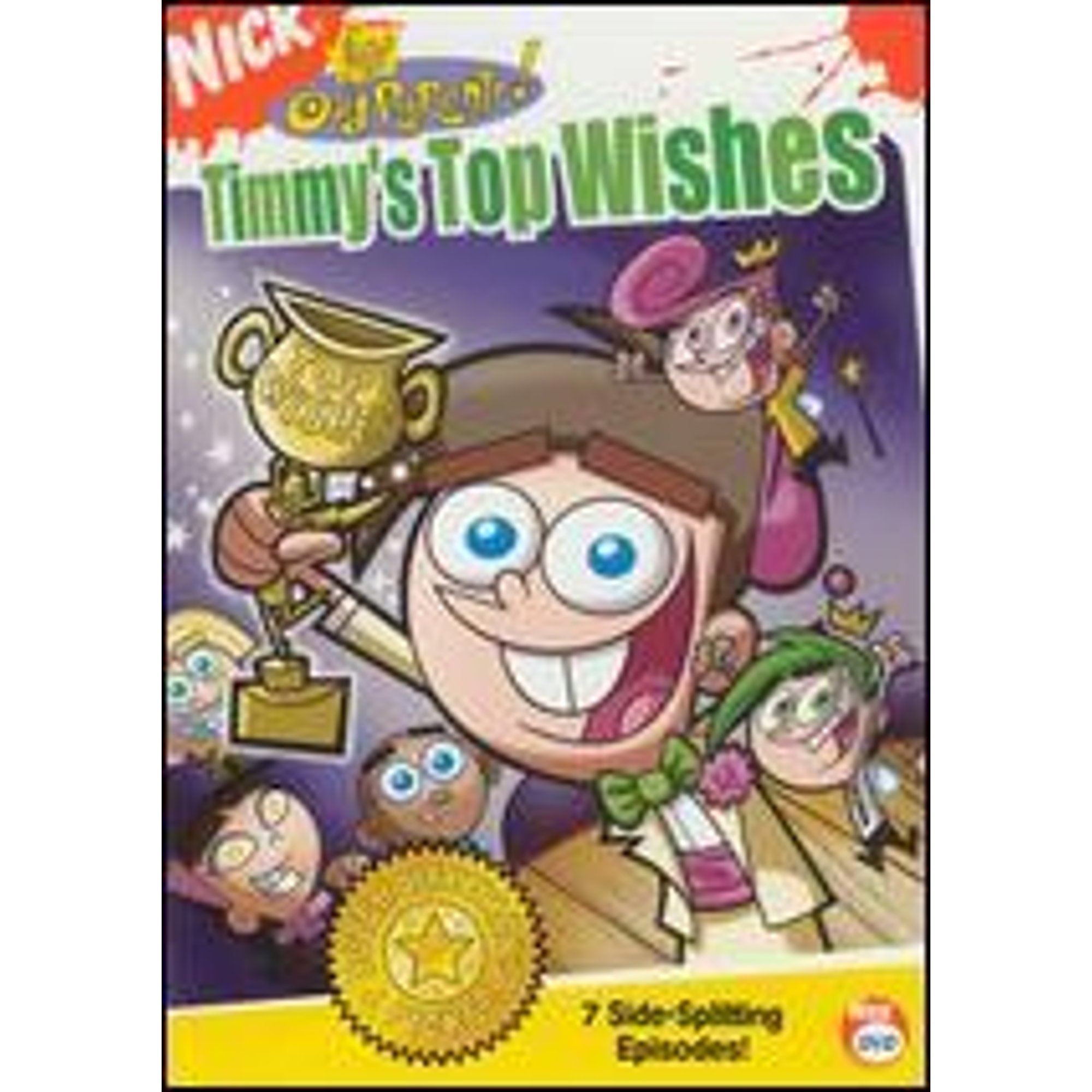 Pre-Owned The Fairly Oddparents: Timmy's Top Wishes (DVD 0097368873049) - Walmart.com