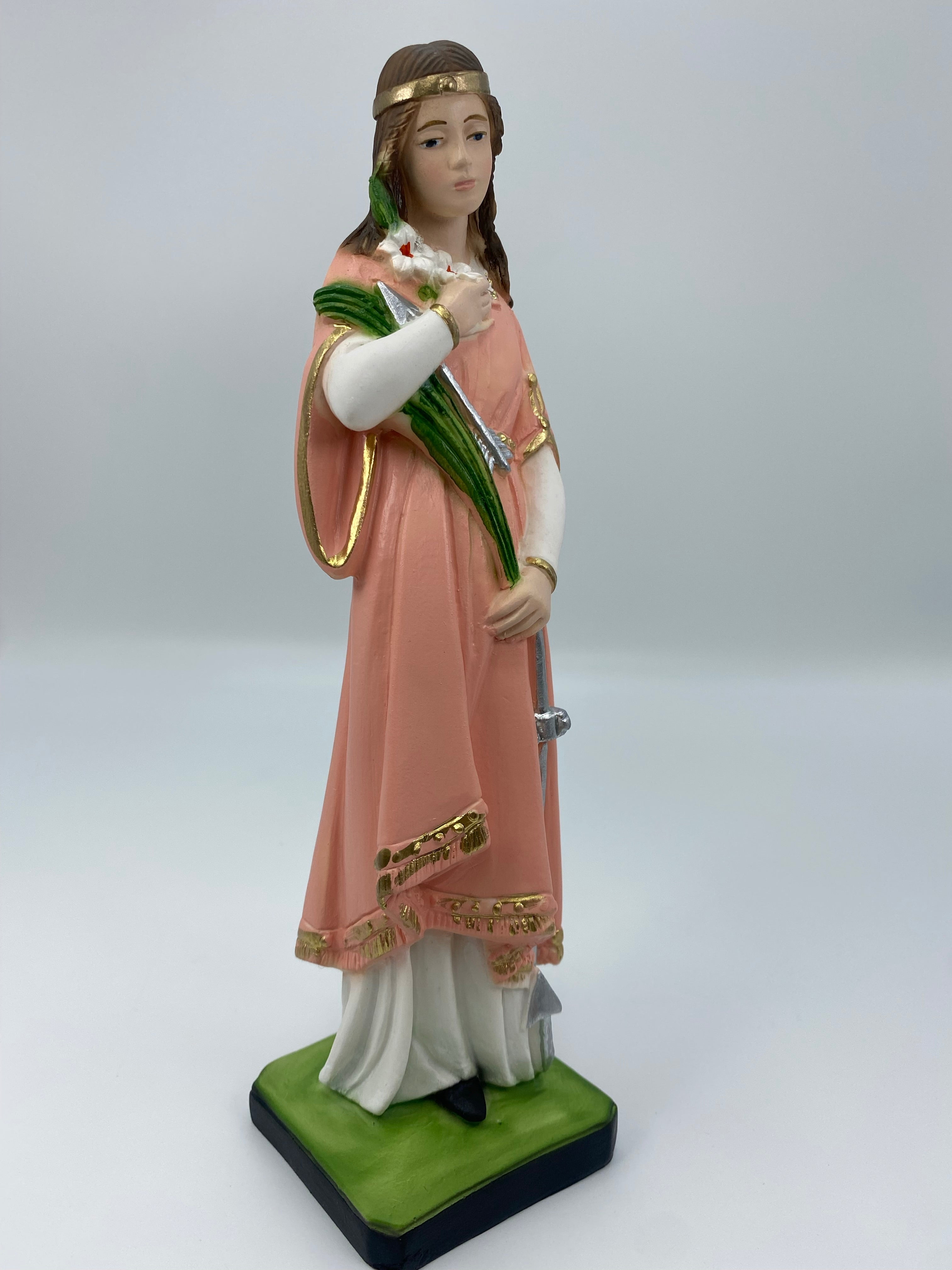 The Faith Gift Collection San Filomena Resin Stone Statue 16 Inch Gift ...