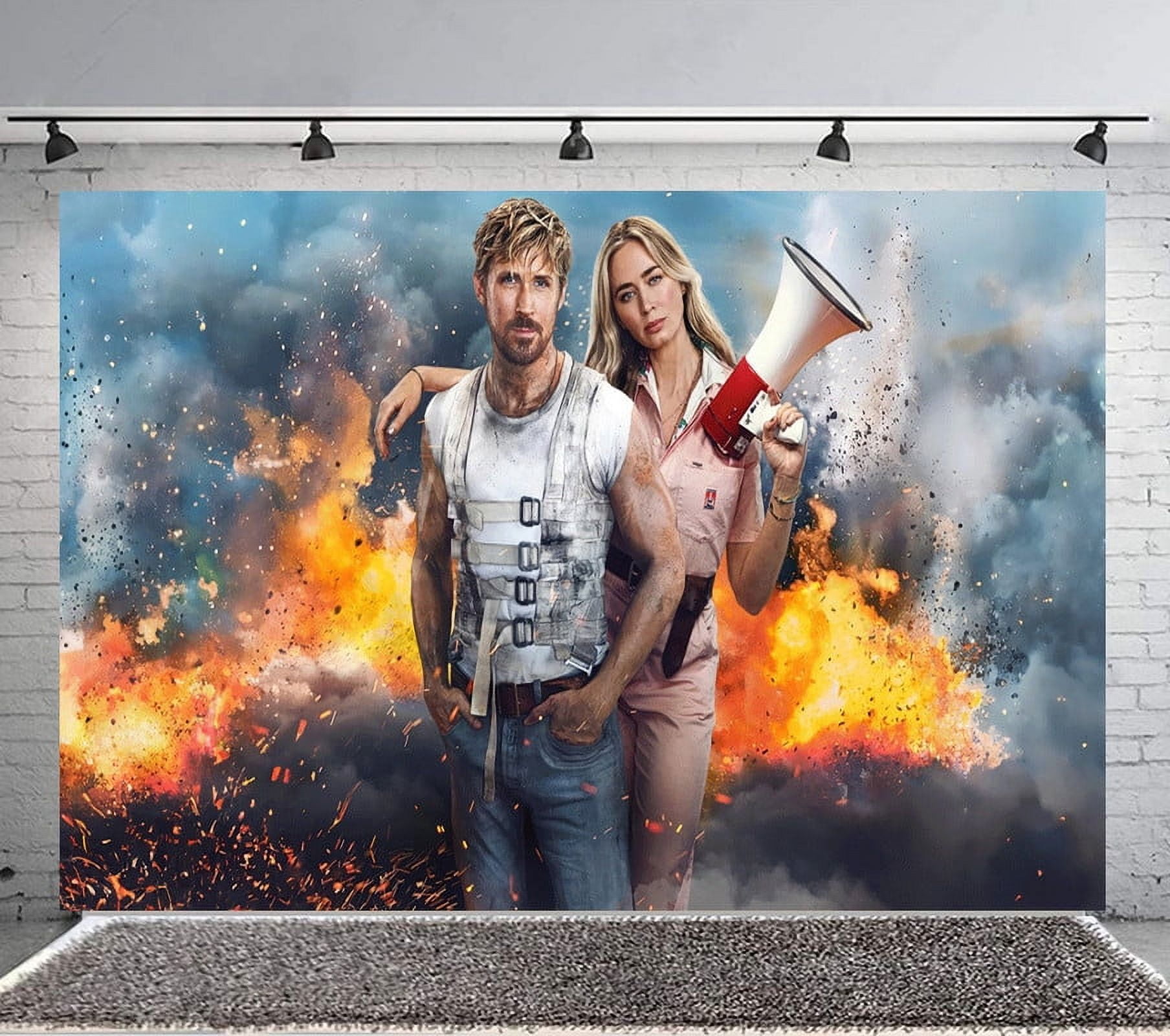 The Fall Guy Backdrop Banner Party Supplies Poster Movie Theme ...