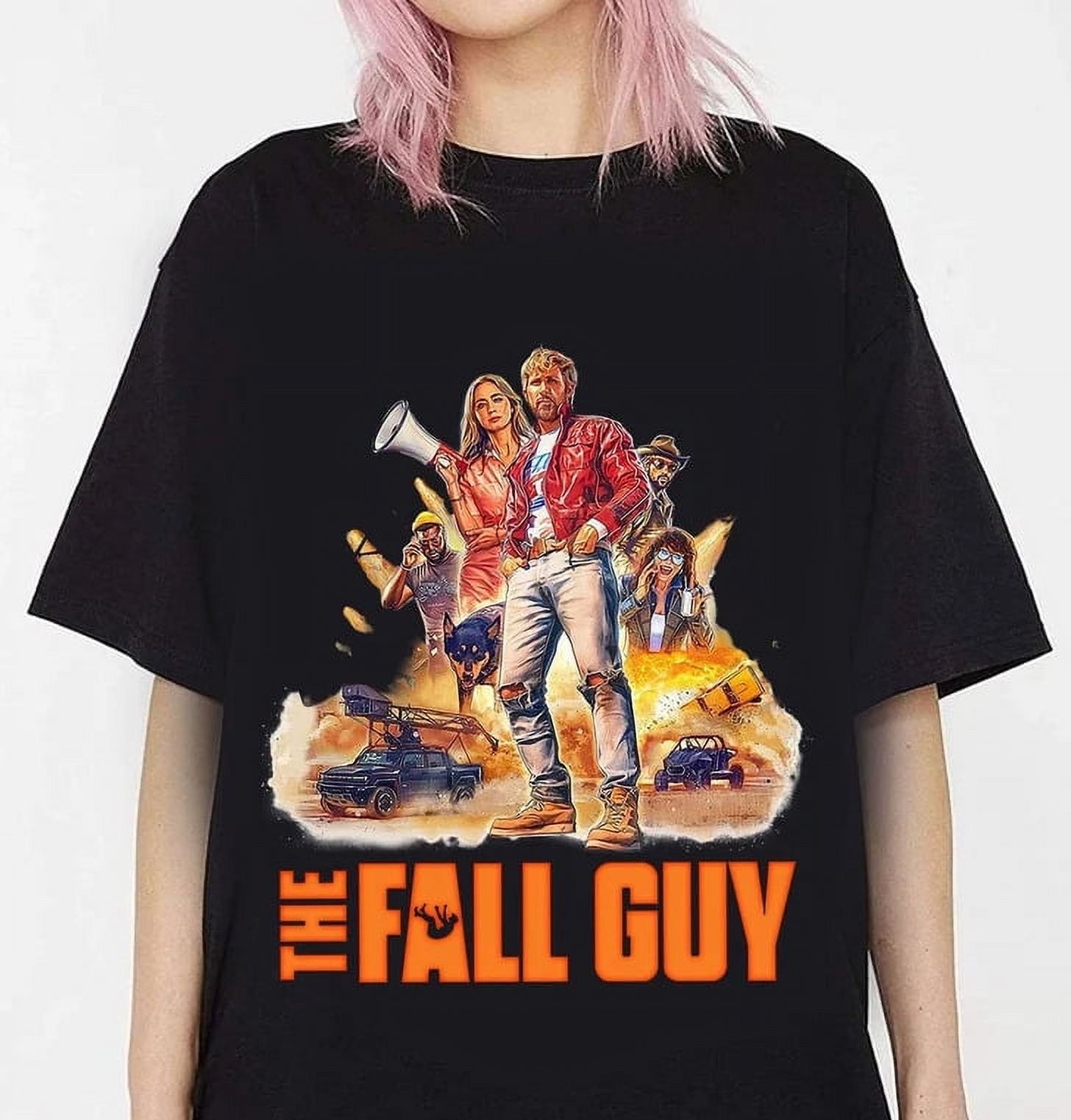 The Fall Guy Movie Shirt, Ryan Gosling, Emily Blunt Shirt, Ryan Gosling ...