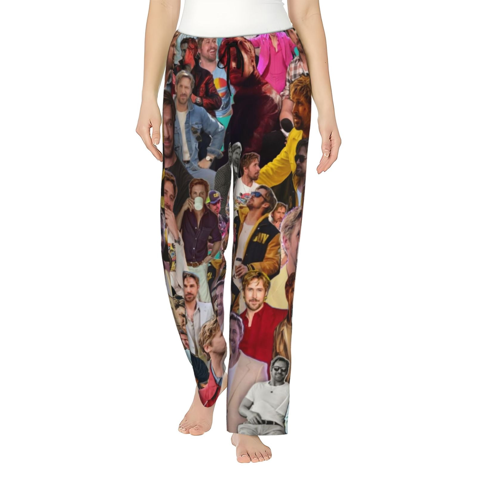 The Fall Guy Women Pajama Pants,Full Print Casual Drawstring Casual ...
