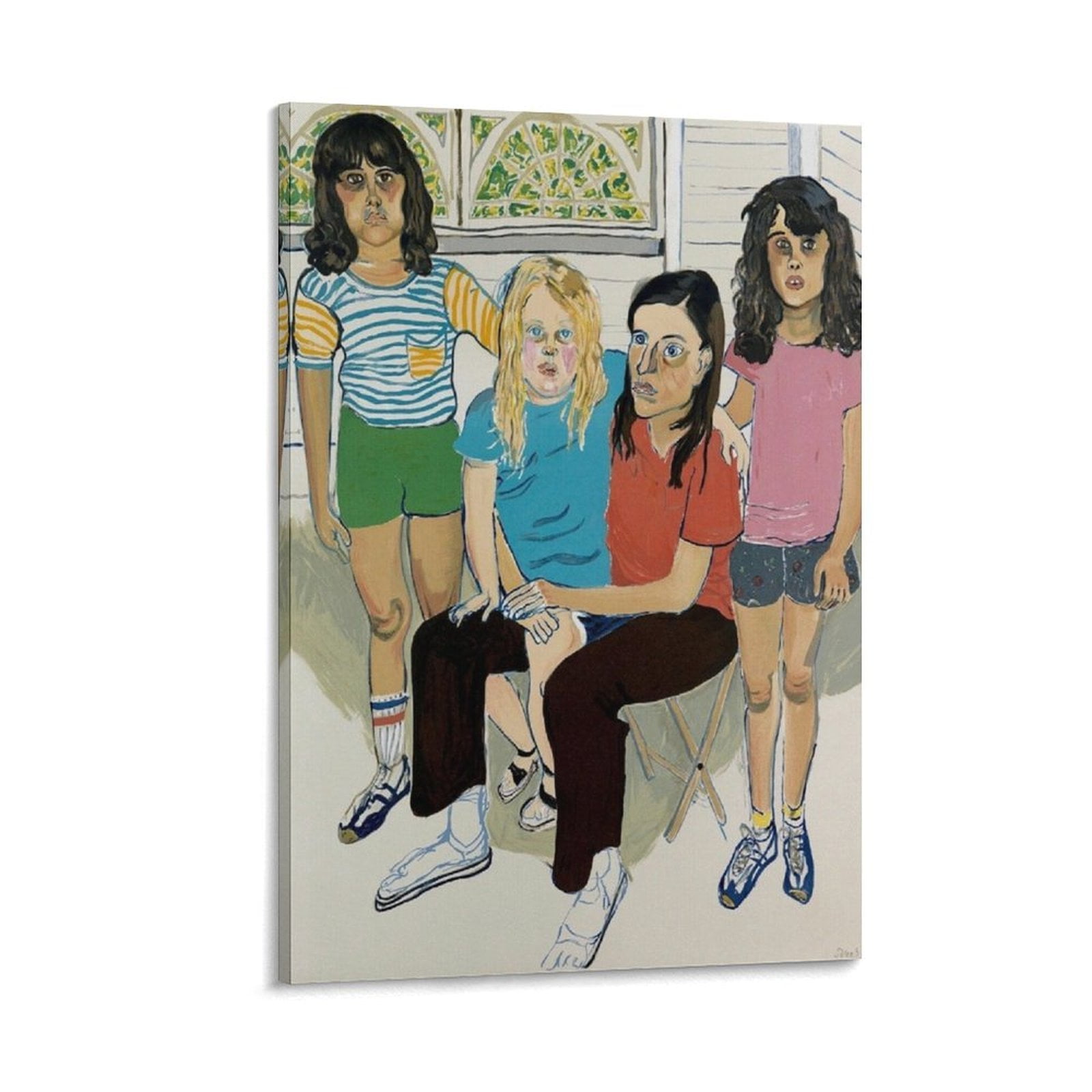 The Family 1982 by Alice Neel Painting Artworks Picture Print Poster ...