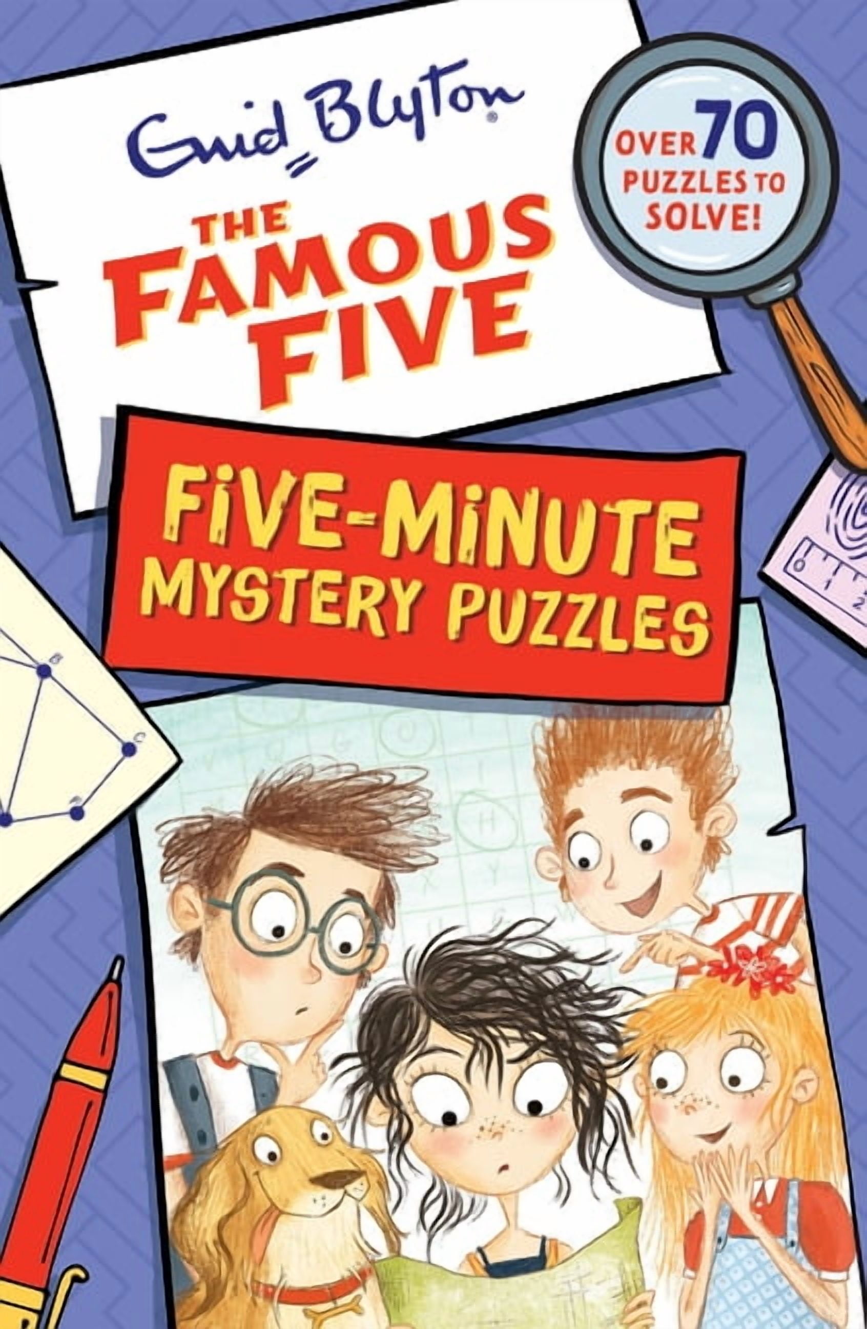 The Famous Five Mystery Puzzle Book, (Paperback) - Walmart.com
