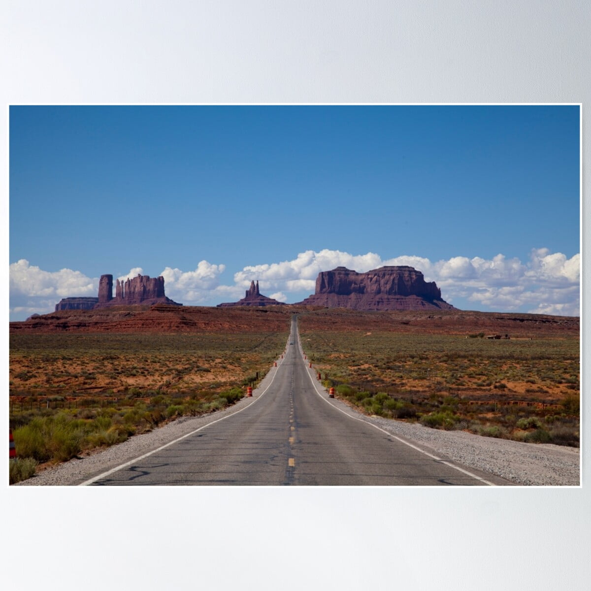 The Famous Forrest Gump Road Poster Wall Art, Modern Wall Decor For ...