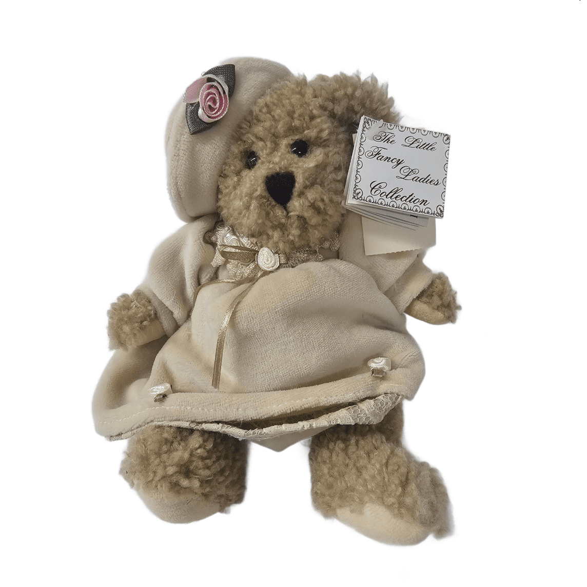 The Fancy Ladies Collection Jointed Teddy Bear 8 Inch Creature Comforts ...