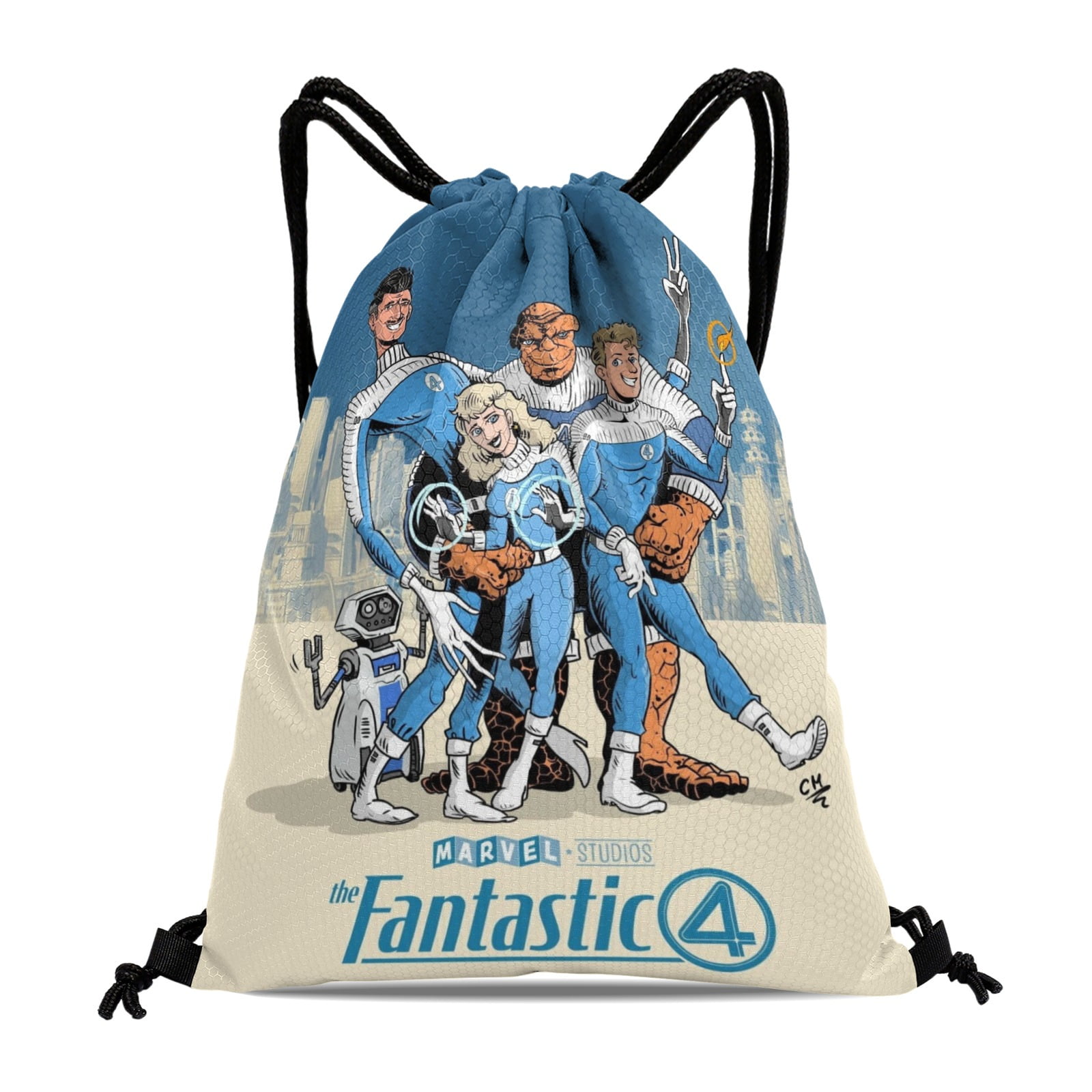 The Fantastic Four First Steps Backpack Bag Goodies Merch Drawstring ...