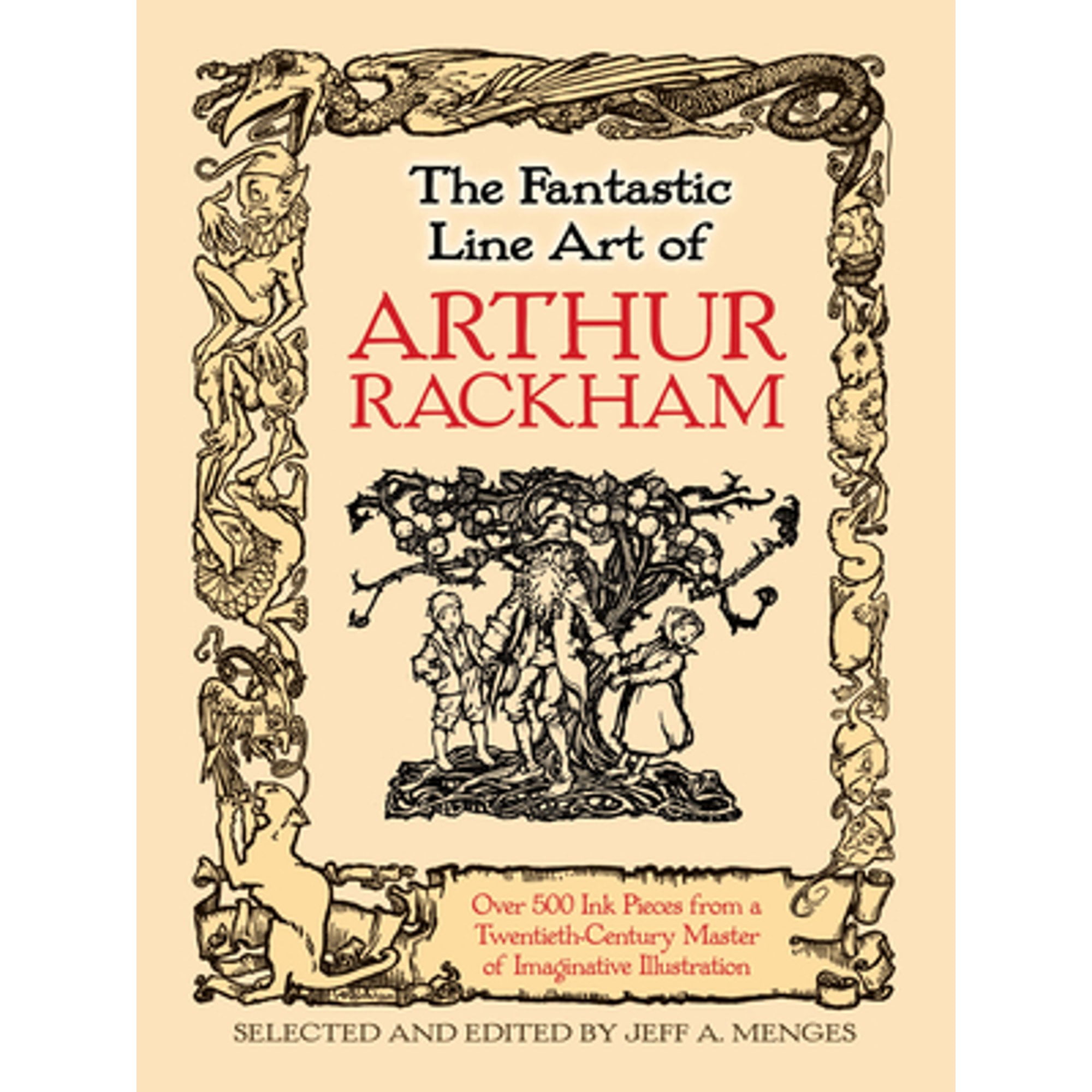 Pre-Owned The Fantastic Line Art of Arthur Rackham (Paperback) by ...