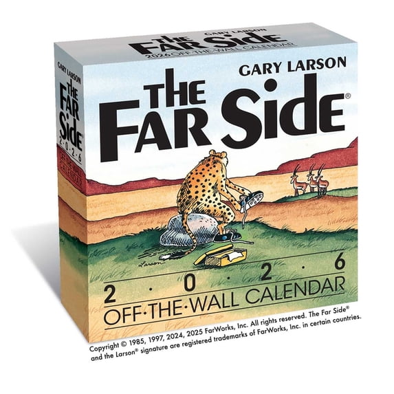 Gary Larson, The Far Side(r) 2026 Off-The-Wall Day-To-Day Calendar ...