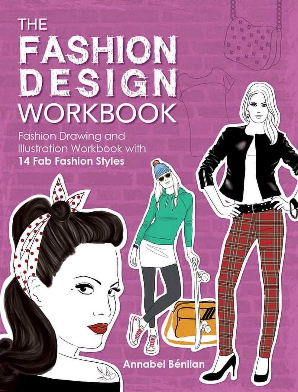 The Fashion Design Workbook: Fashion Drawing and Illustration Workbook ...