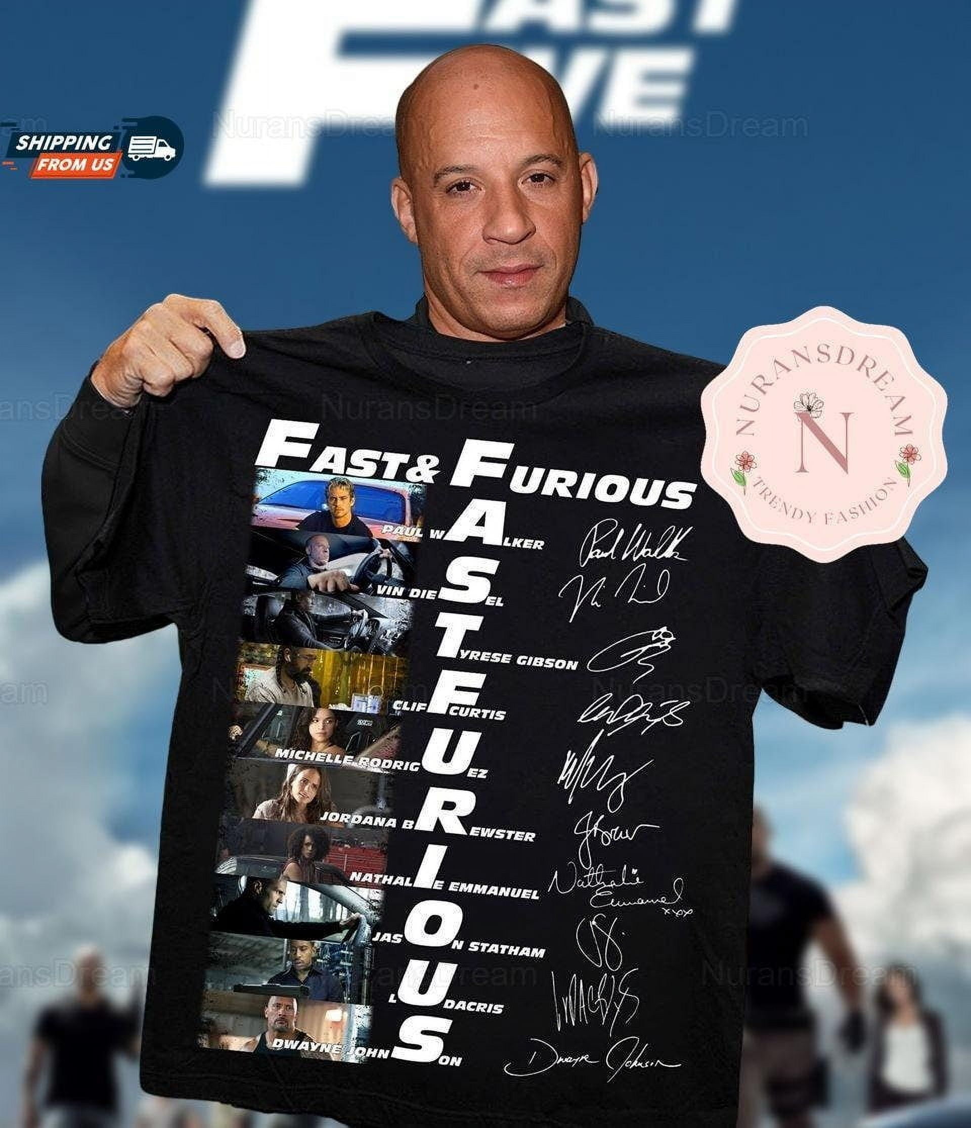 The Fast And The Furious Dominic Toretto Unisex T-Shirt, 2 Fast 2 ...