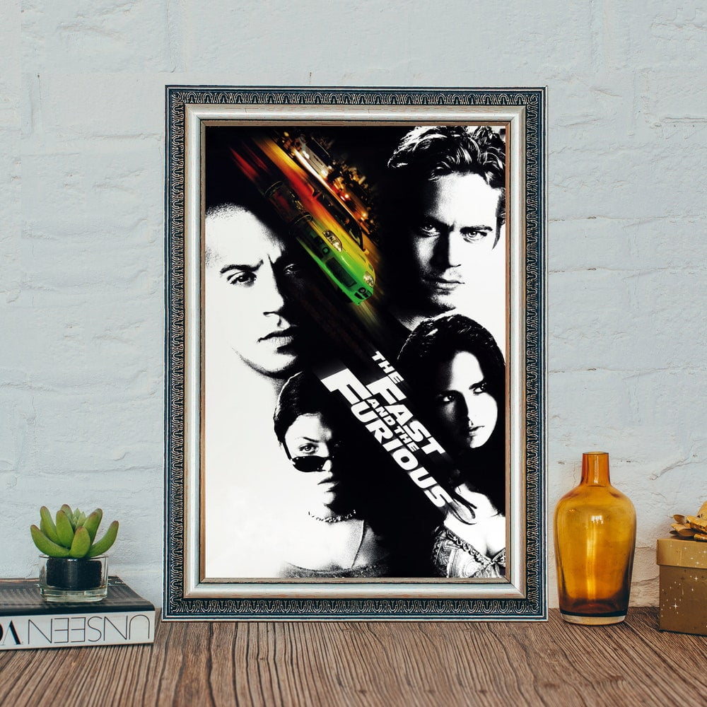 The Fast and the Furious Movie Poster, Fast and the Furious (2001 ...