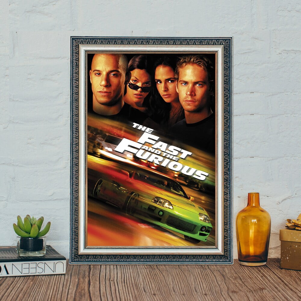 The Fast and the Furious Movie Poster, The Fast and the Furious (2001 ...