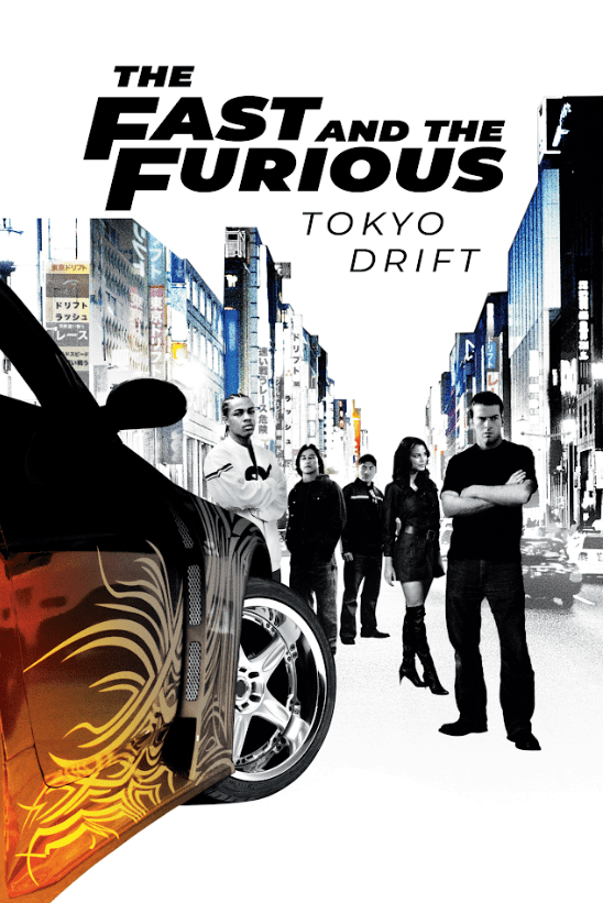 The Fast and the Furious: Tokyo Drift 2006 Poster 24x36 Action Racing ...