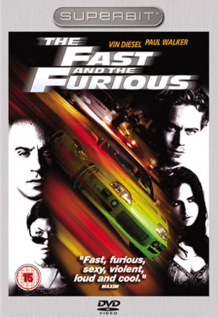 The Fast and the Furious (DVD) Johnny Strong Ted Levine Chad Lindberg ...