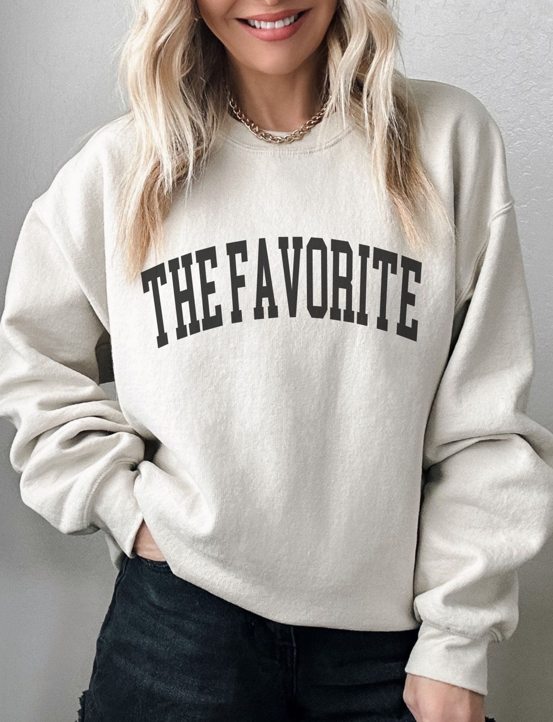 The Favorite Sweatshirt, Daughter, Sibling, Mom's Favorite, Dad's ...
