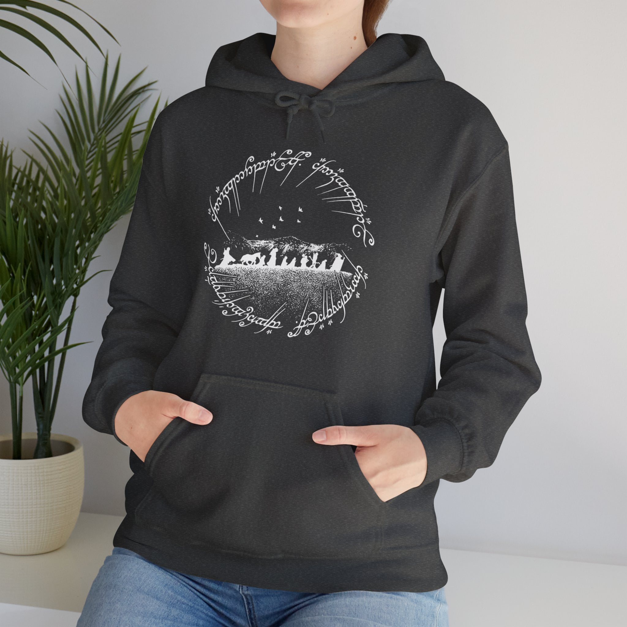The Fellowship Heavy Blend Hoodie, Lord of the Rings Sweathsirt, LOTR ...