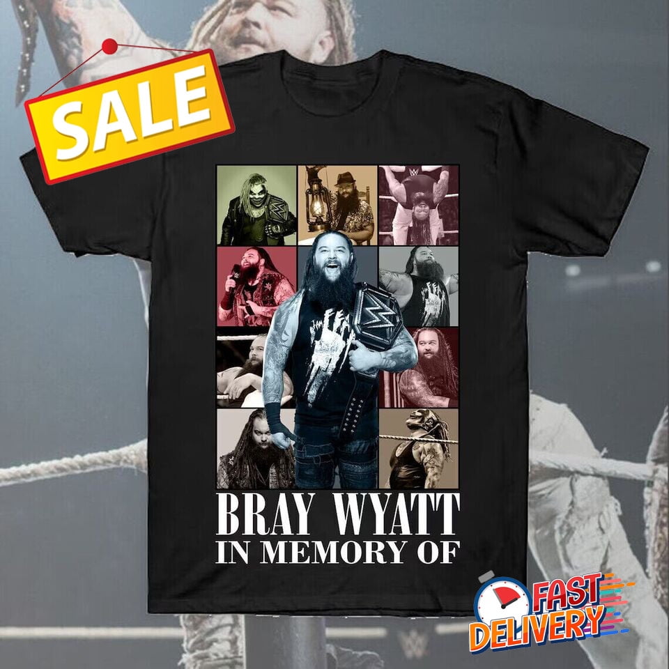 The Fiend Bray Wyatt Shirt, Bray Wyatt In memory T-Shirt S-5XL PP58 ...