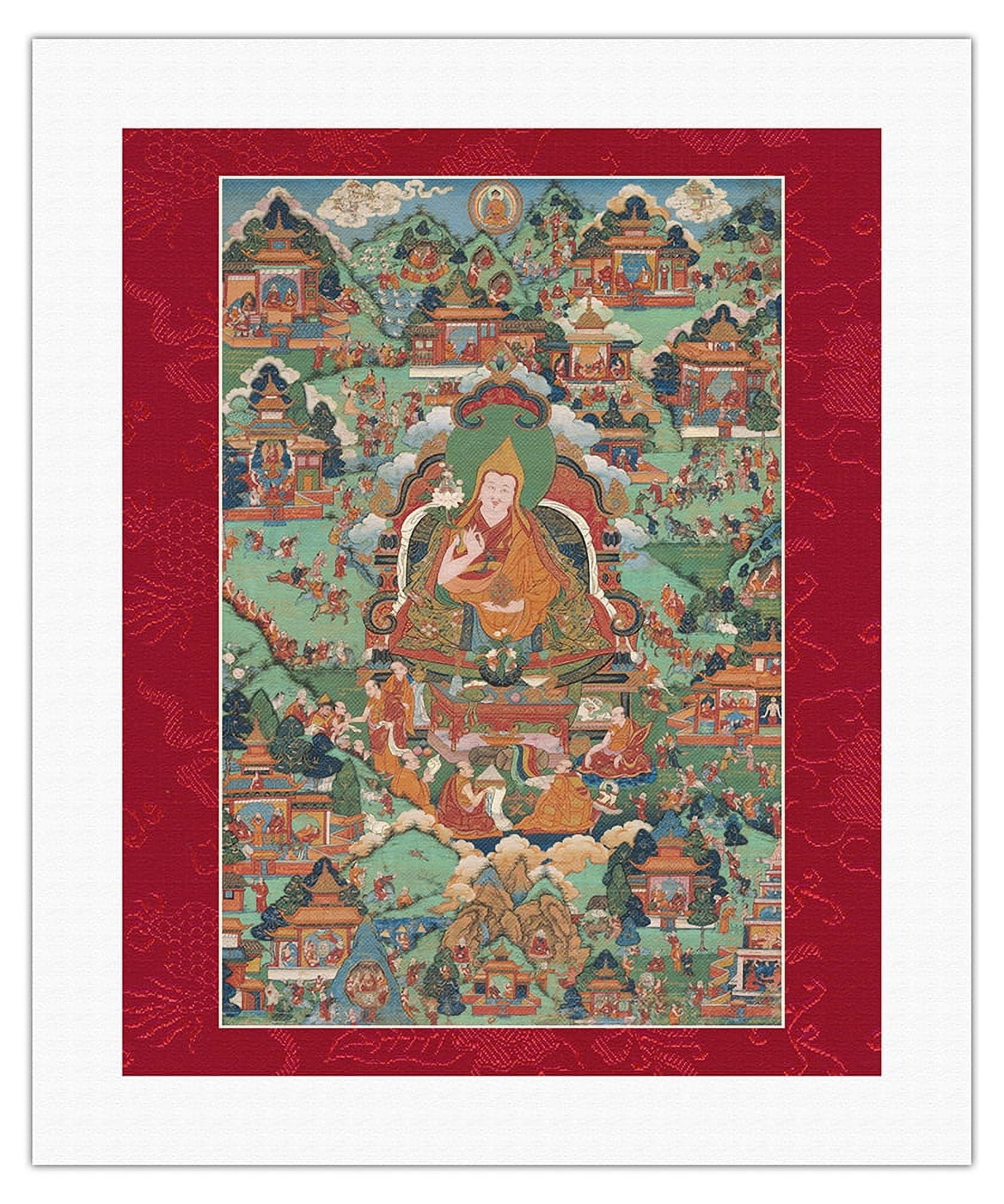 The Fifth Dalai Lama - Ngawang Losang Gyatso (1617-1682) - Vintage ...