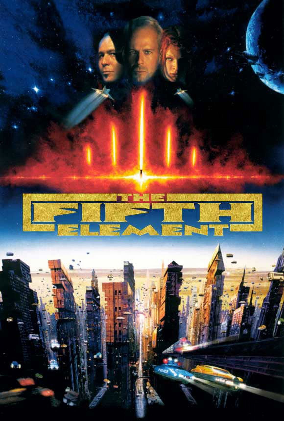 The Fifth Element (1997) 11x17 Movie Poster - Walmart.com