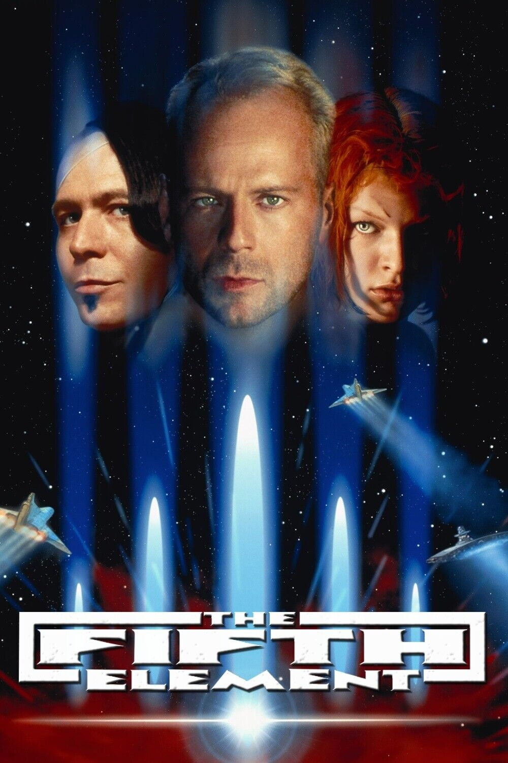 The Fifth Element 1997 Movie Poster 24x36 Bruce Willis Sci-Fi Action ...
