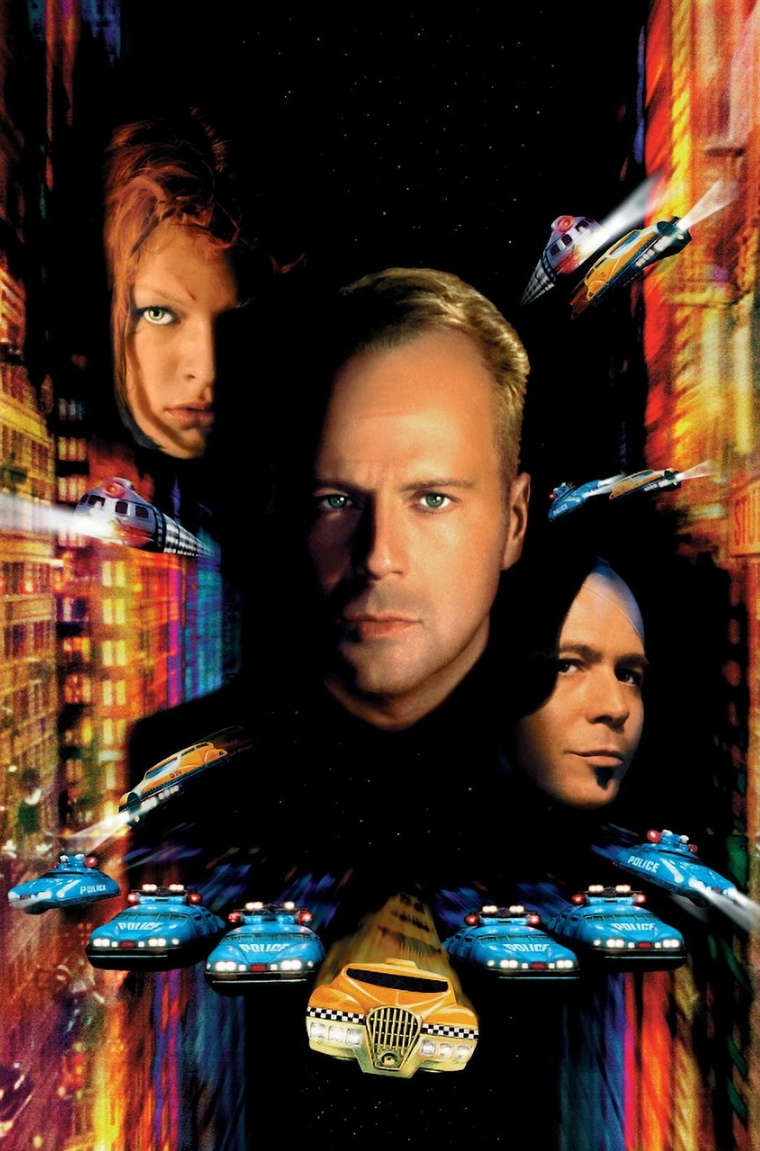 The Fifth Element 1997 Poster 24x36 Bruce Willis Milla Jovovich Sci-Fi ...