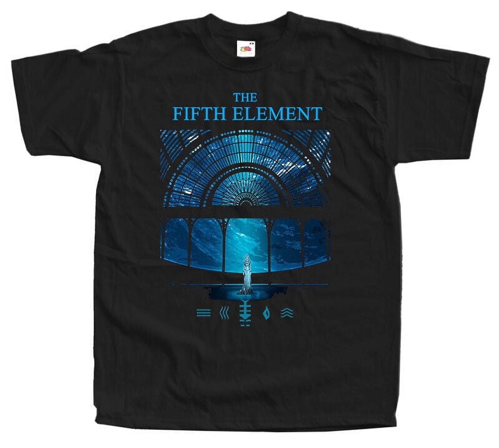 The Fifth Element T SHIRT Movie Poster V5 BLACK TEE all sizes - Walmart.com