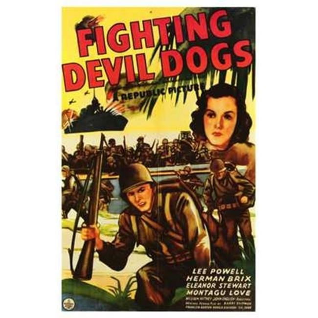 The Fighting Devil Dogs Movie Poster - 11 x 17 in. - Walmart.com