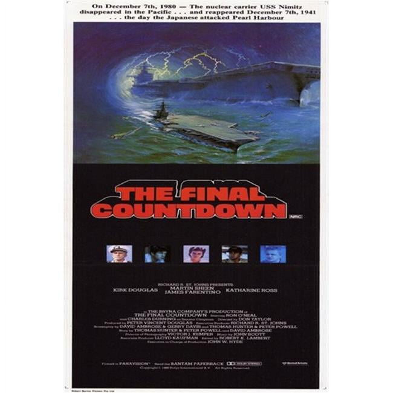 The Final Countdown Movie Poster - 11 x 17 in. - Walmart.com