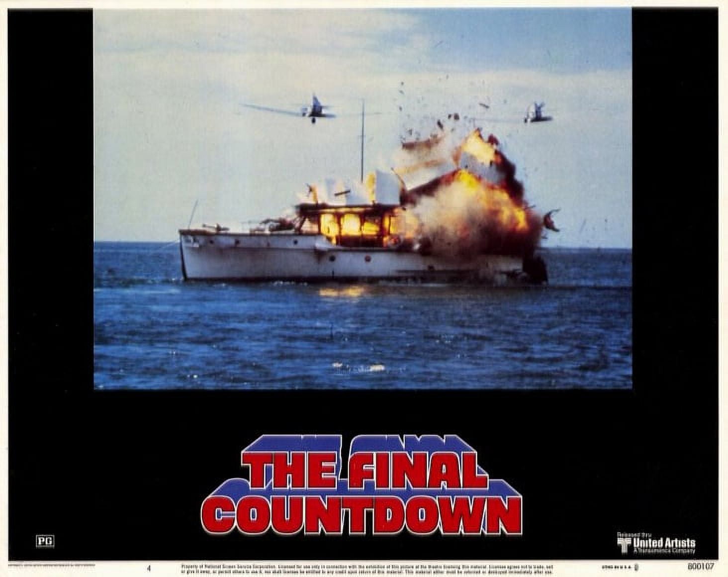 The Final Countdown - movie POSTER (Style G) (11" x 14") (1980 ...